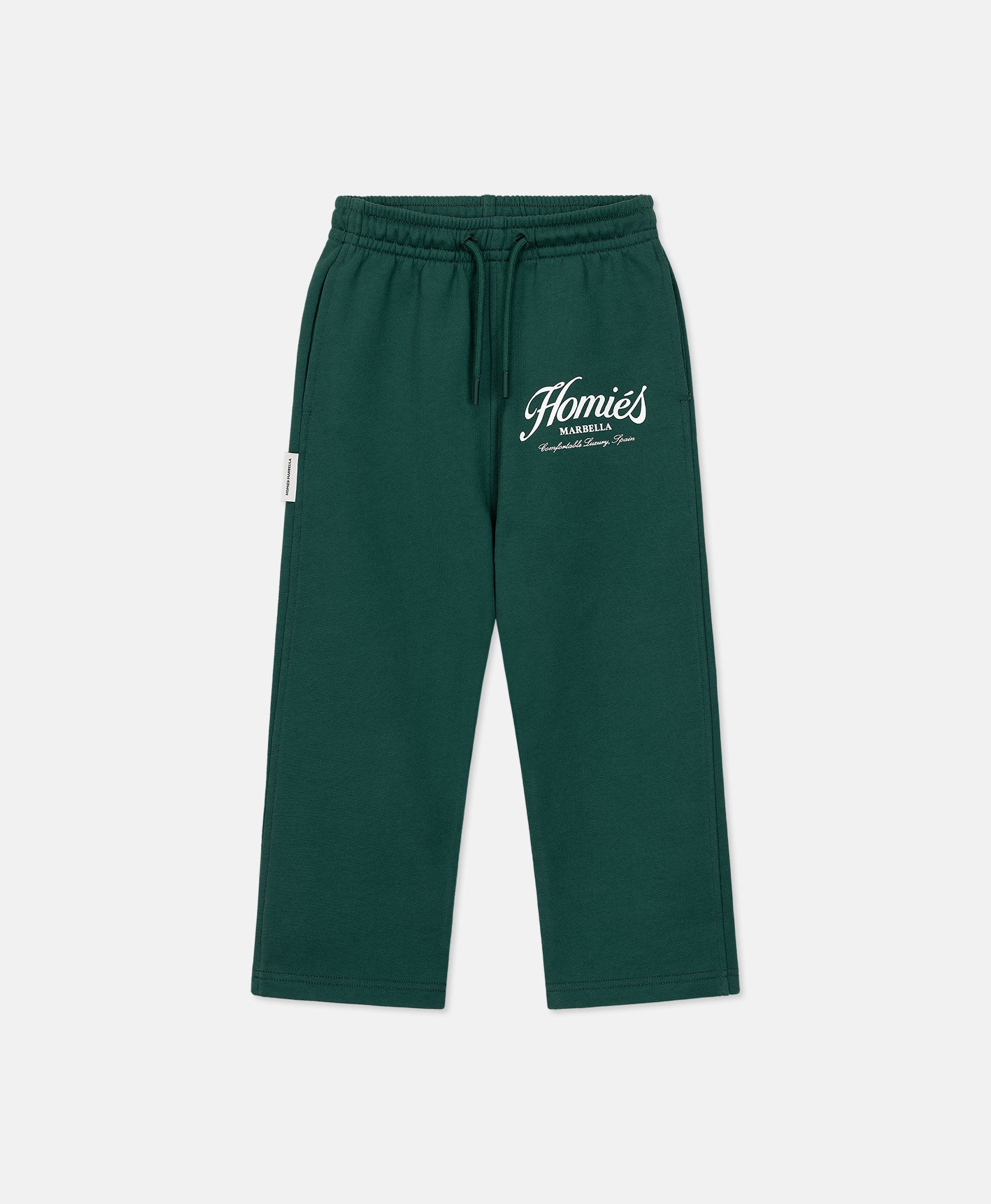 HOMIÉS ESSENTIALS KIDS PANTS VARSITY GREEN – HOMIESMARBELLA